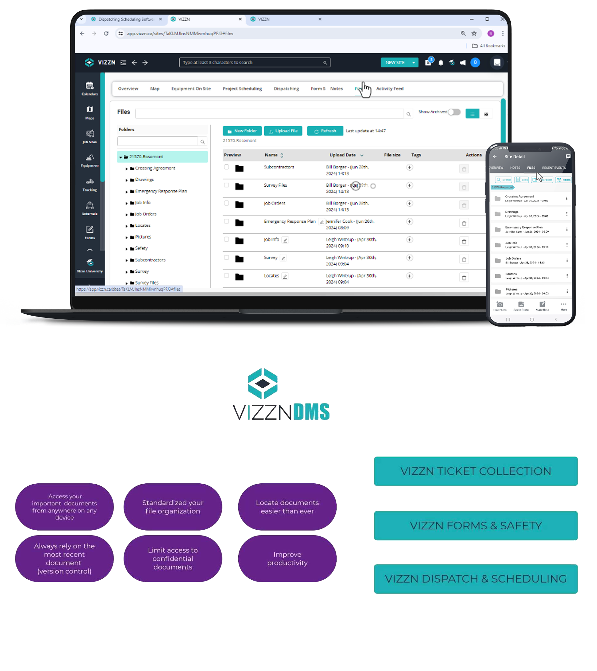 Vizzn Document Management Solution (DMS)